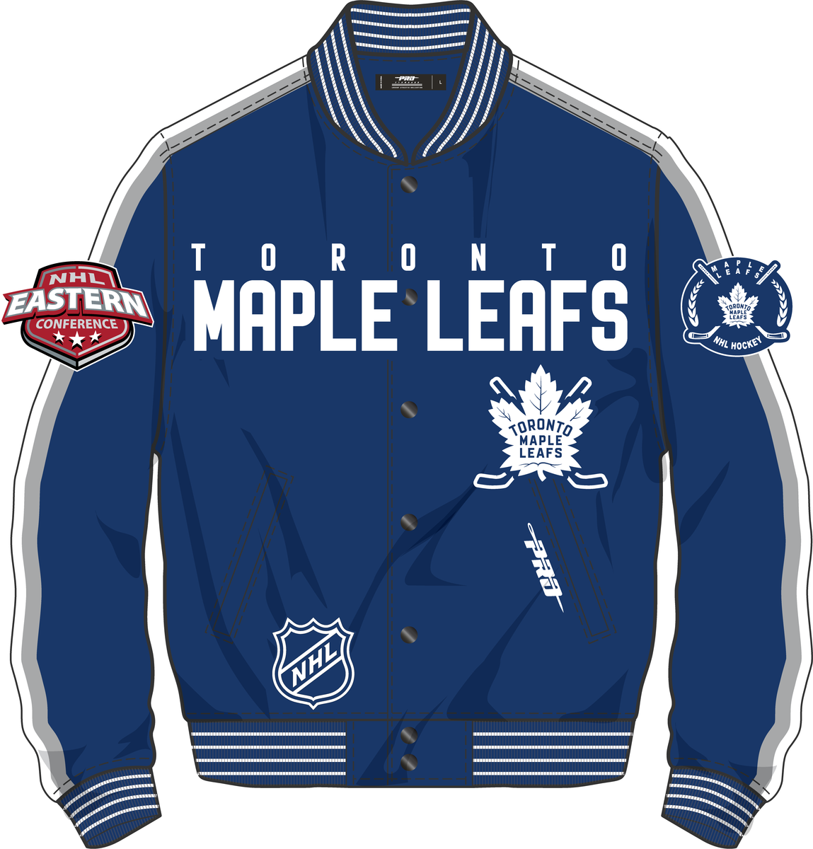 Toronto Maple Leafs NHL Pro Standard Men's Royal Blue Game Day Double