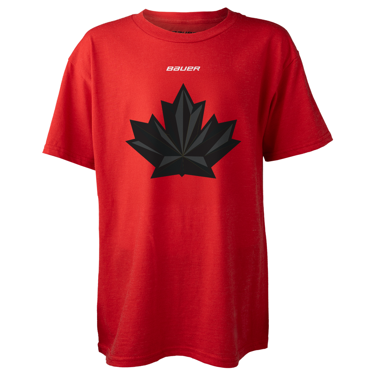 Cale Makar Hockey Canada IIHF Bauer Youth Red Player T-Shirt