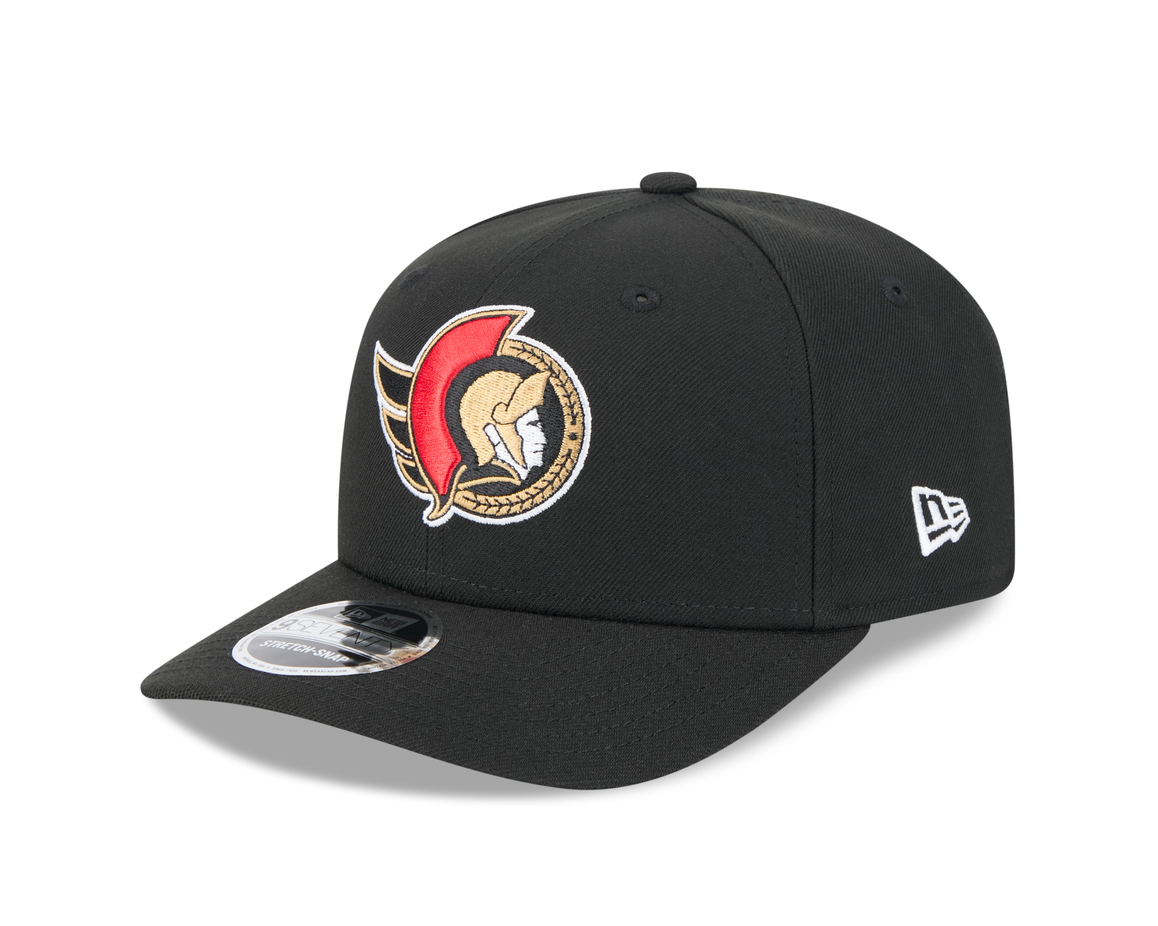 Ottawa Senators NHL New Era Men's Black 9Seventy Team Color Snapback H