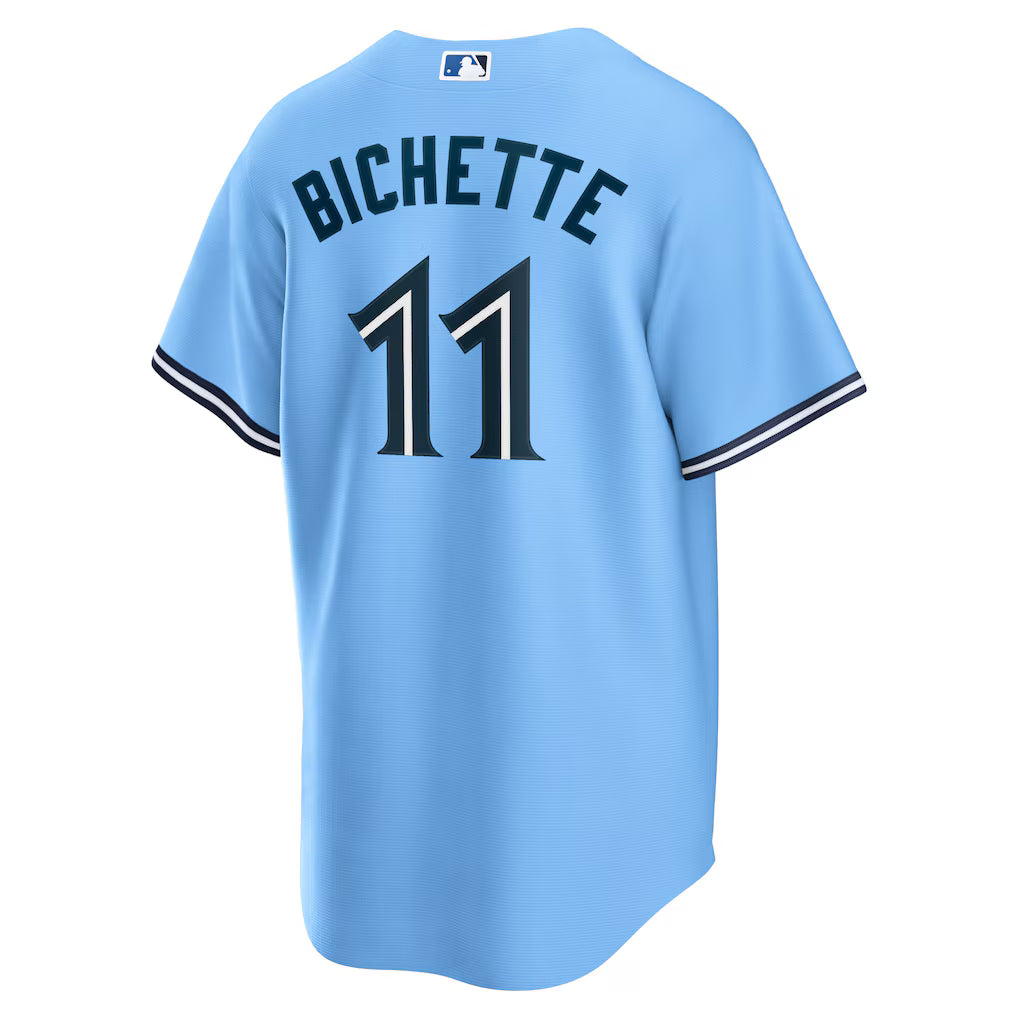 Bo Bichette Toronto Blue Jays MLB Nike Men's Powder Blue Alternate Rep