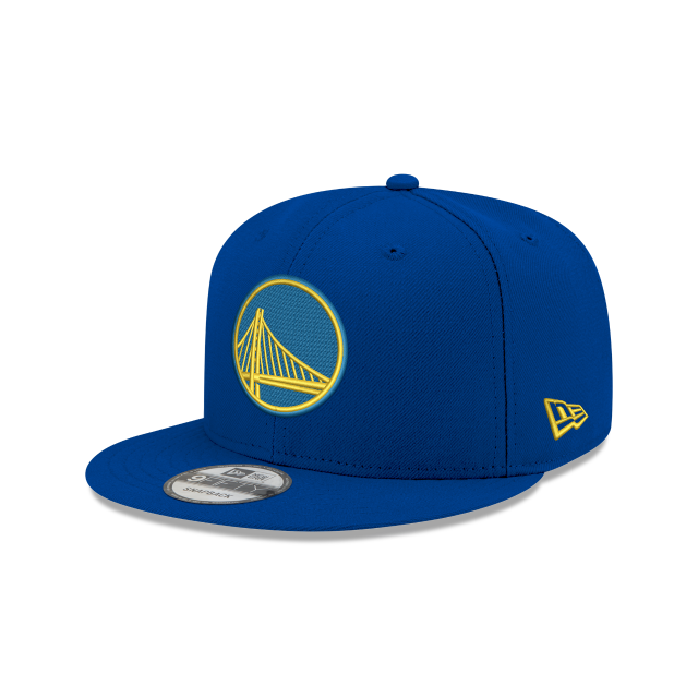 Golden State Warriors NBA New Era Men's Royal Blue 9Fifty Basic Snapba