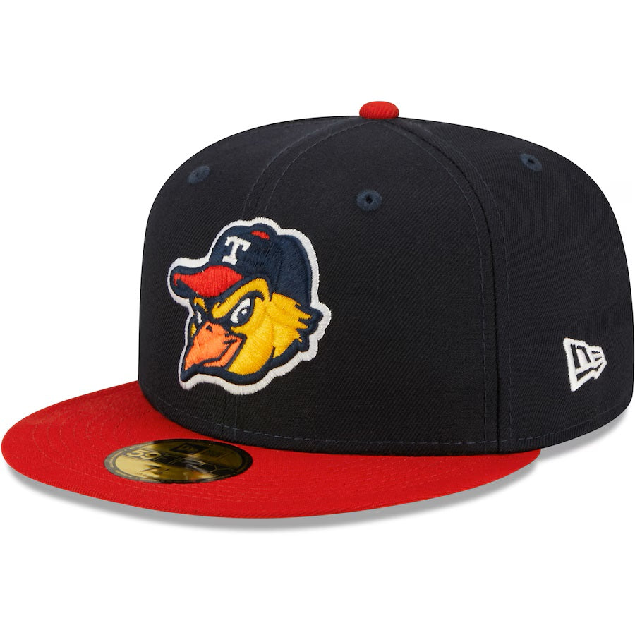 Toledo Mud Hens MiLB New Era Men's Navy/Red 59Fifty Authentic Collecti