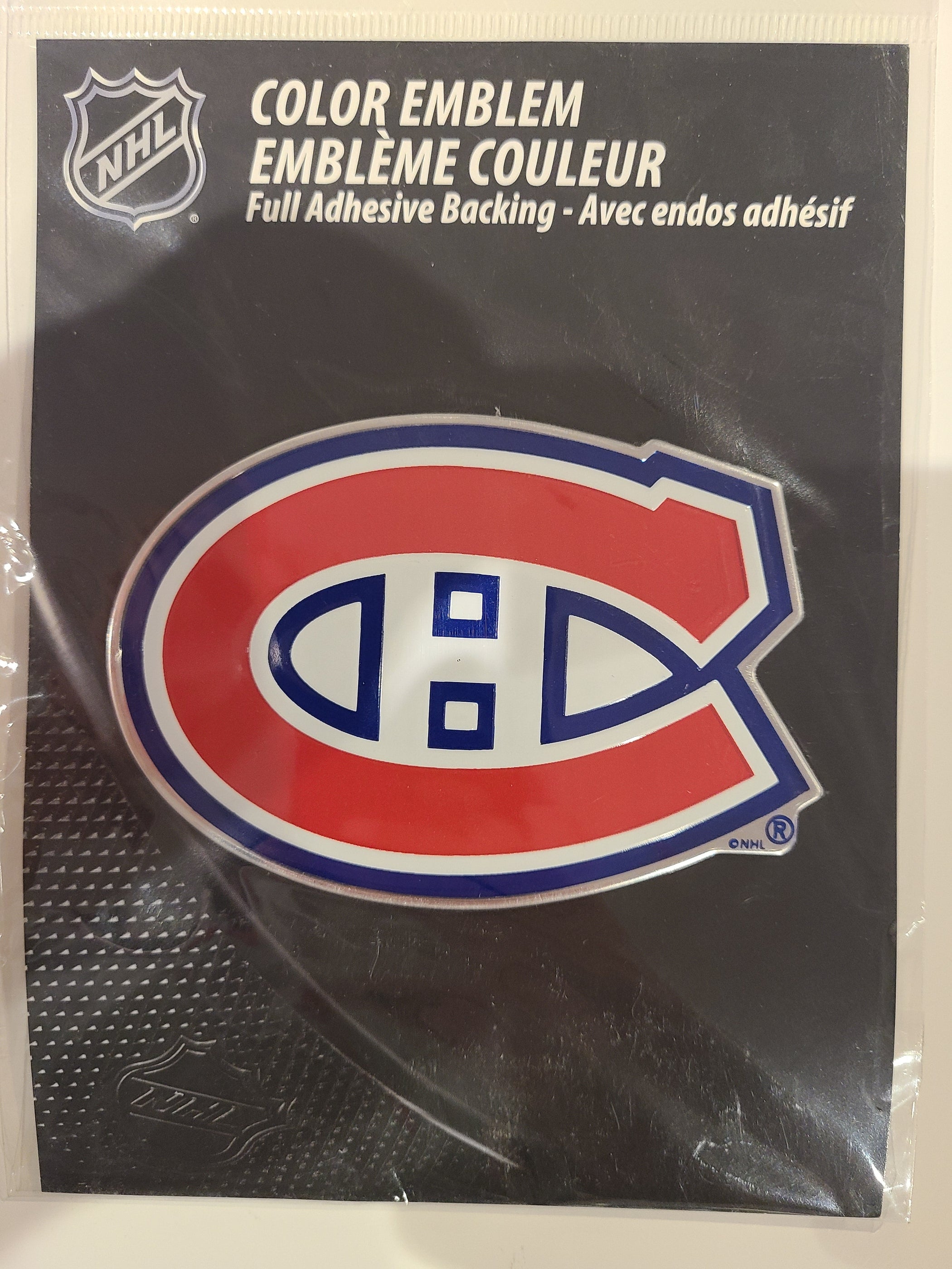 Montreal Canadiens NHL Color Emblem Decal — Maison Sport Canadien ...