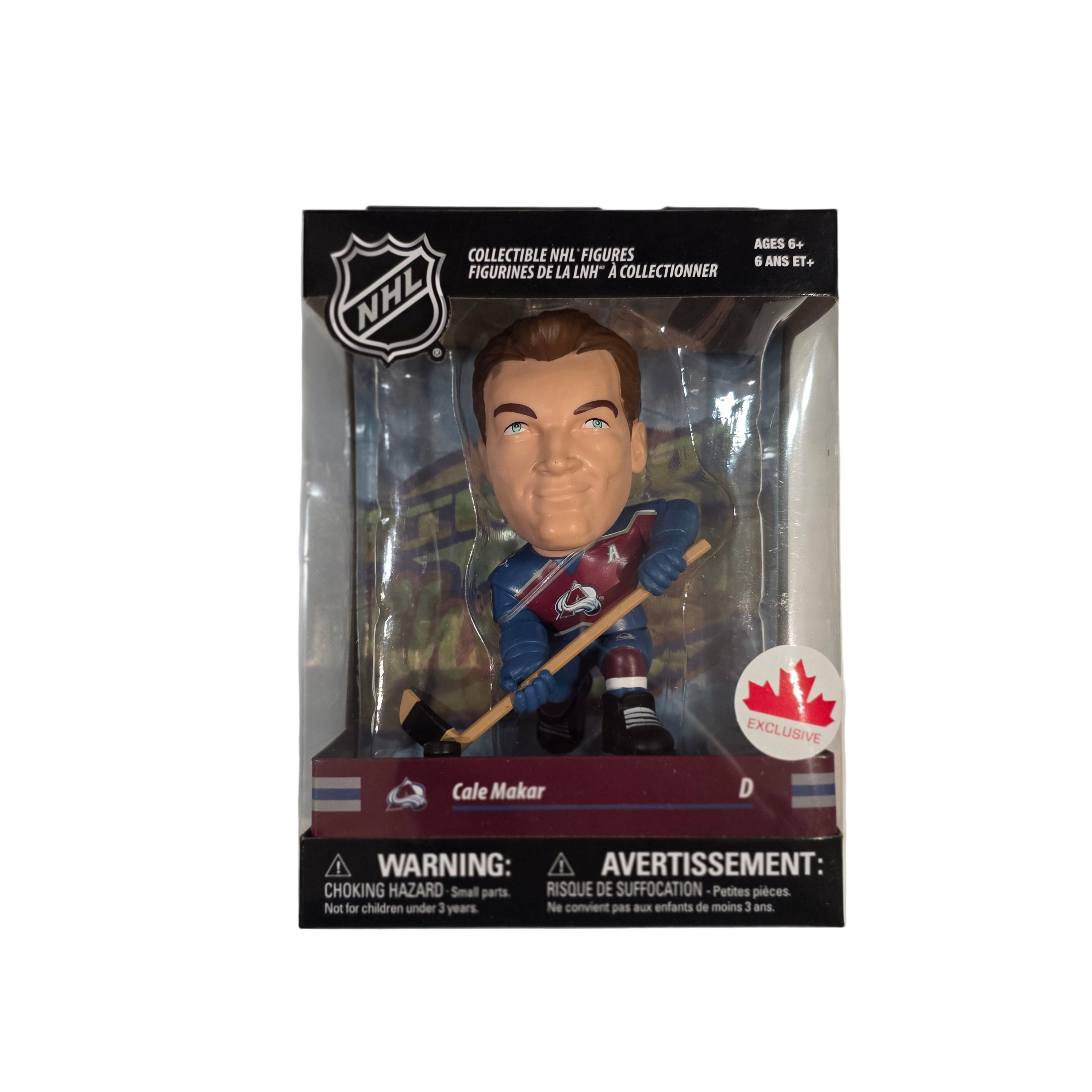 Cale Makar Colorado Avalanche NHL Big Shot Shooters Vinyl Figure