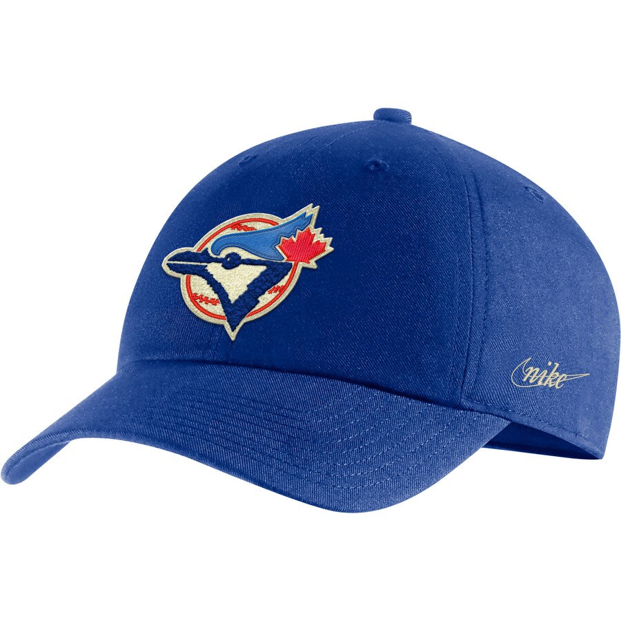 Toronto Blue Jays MLB Nike Men's Royal Blue Heritage 86 Cooperstown Ad ...